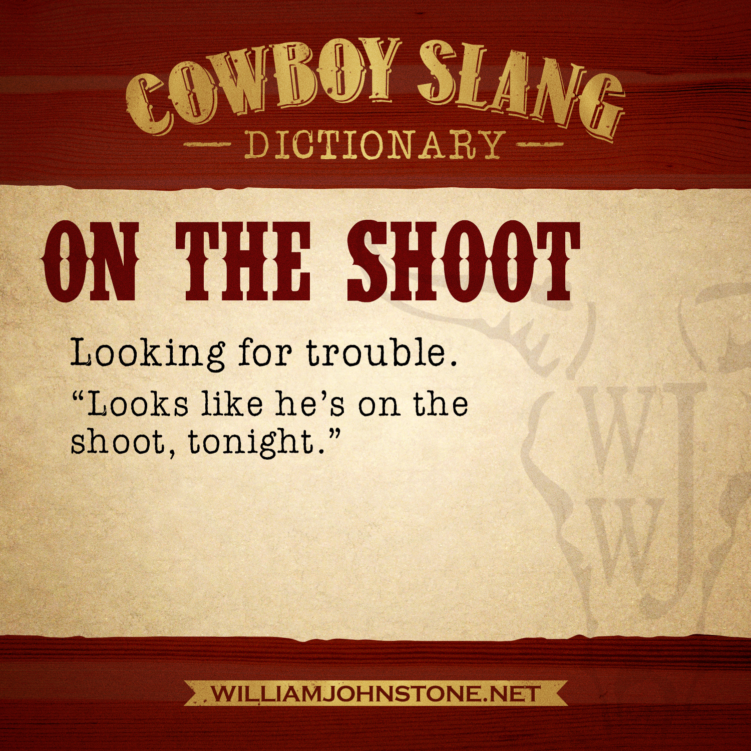 Cowboy Slang: On the Shoot – The Johnstone Family